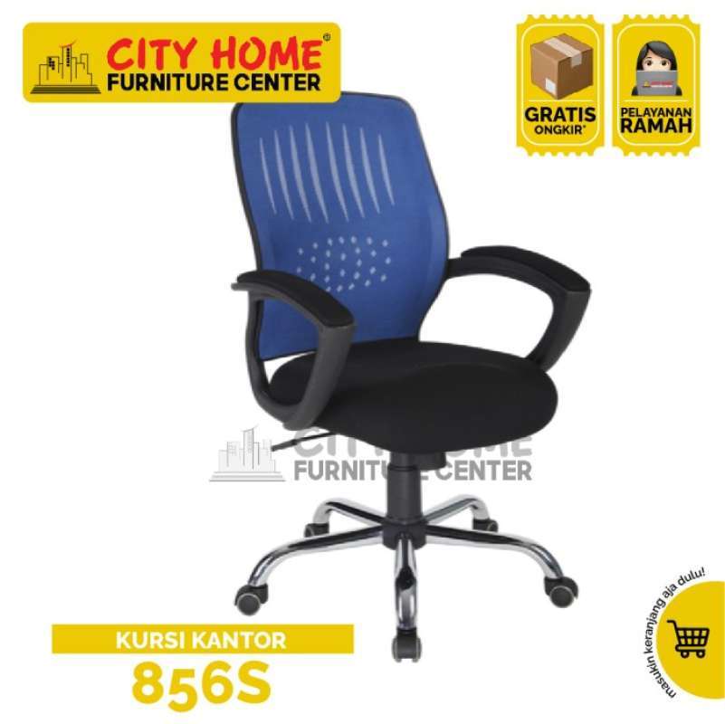 Promo Kursi Kantor Hydraulic Kursi Kerja Hidrolic Lumbar Support 856 S ...