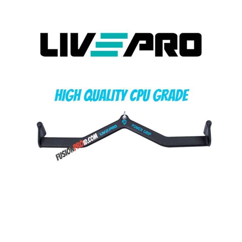 Jual Wide Mag Power Grip Handle Bar Cable Attachment Fitness Gym ...