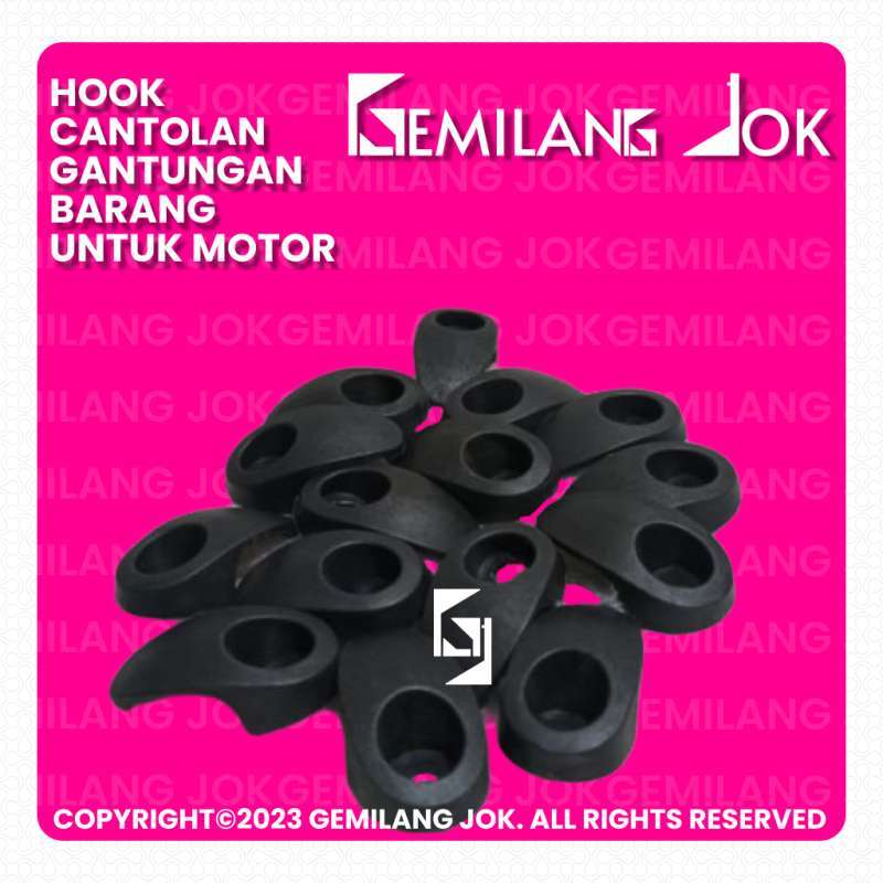 Jual HOOK MOTOR HOOK CANTOLAN GANTUNGAN BARANG UNTUK MOTOR di Seller ...