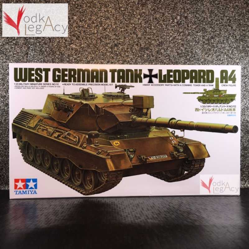 Jual Tamiya 1/35 Military West German Tank Leopard A4 Model Kit di ...