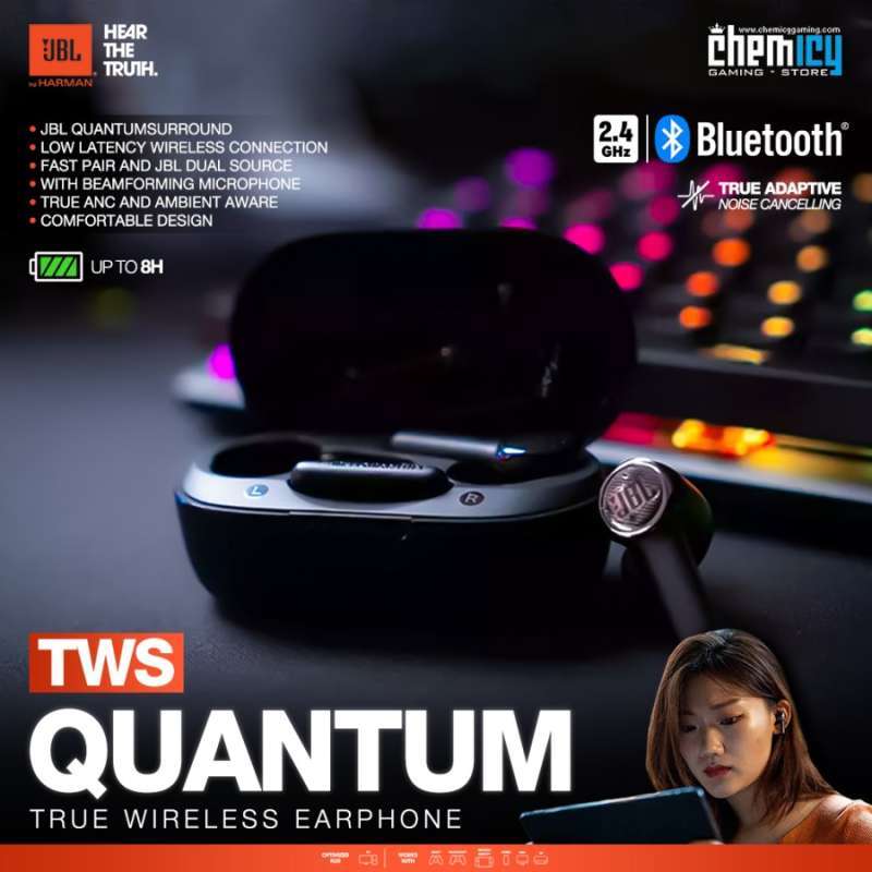 Jual JBL Quantum TWS True Wireless Gaming Earphone di Seller Chemicy Gaming - Mangga Dua Selatan ...