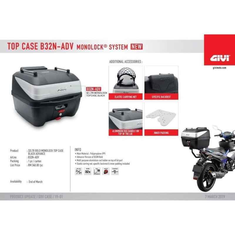 Promo Givi Box B32 Adv New Model Box Motor Diskon 18% Di Seller ...