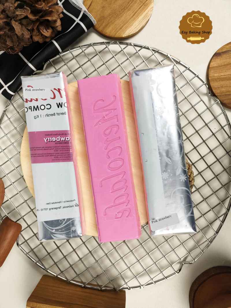 Promo Mercolade Coklat PINK Repack (Per-batang) Coklat Compound Warna ...