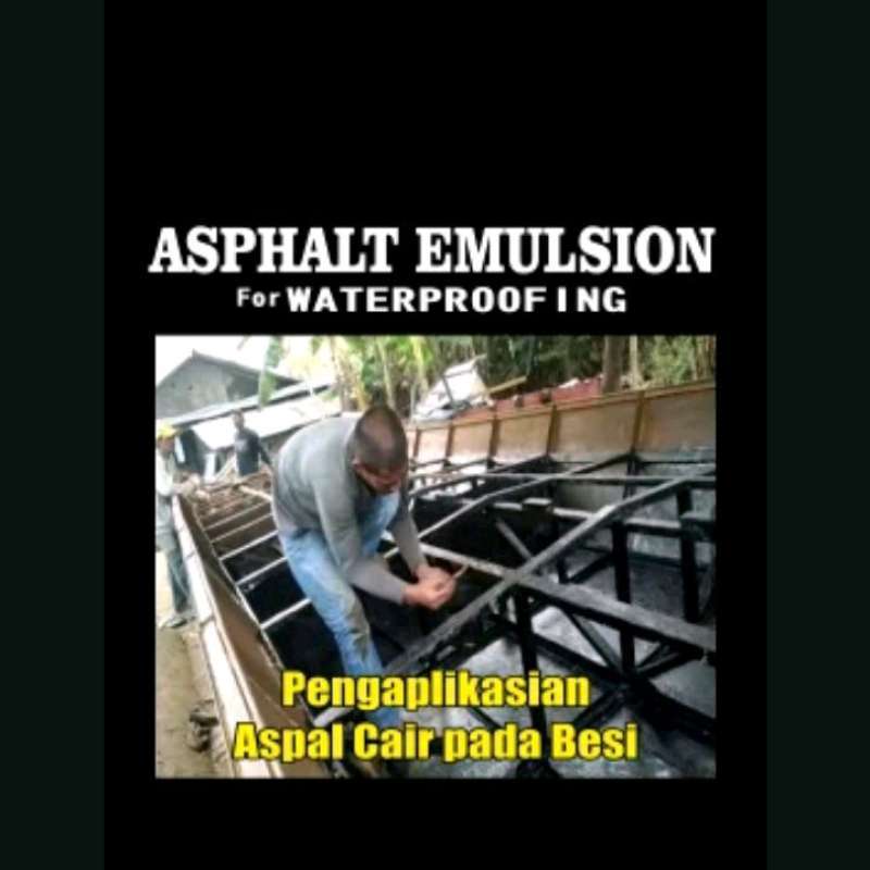 Jual Aspal Bakar 20 Kg Asphalt Emulsion / Aspal Waterproofing/ Pelapis ...