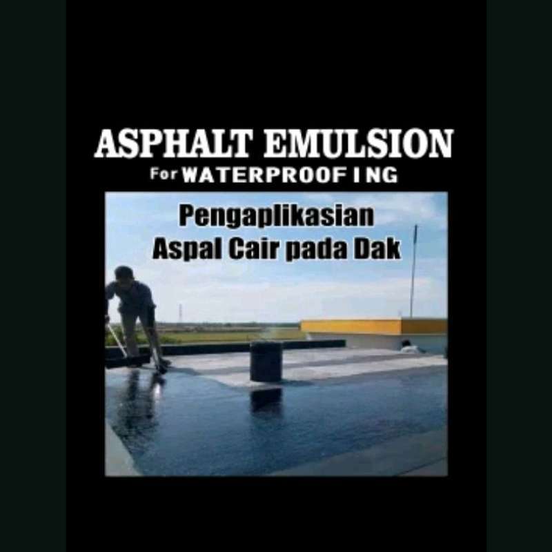 Jual Aspal Bakar 20 Kg Asphalt Emulsion / Aspal Waterproofing/ Pelapis ...