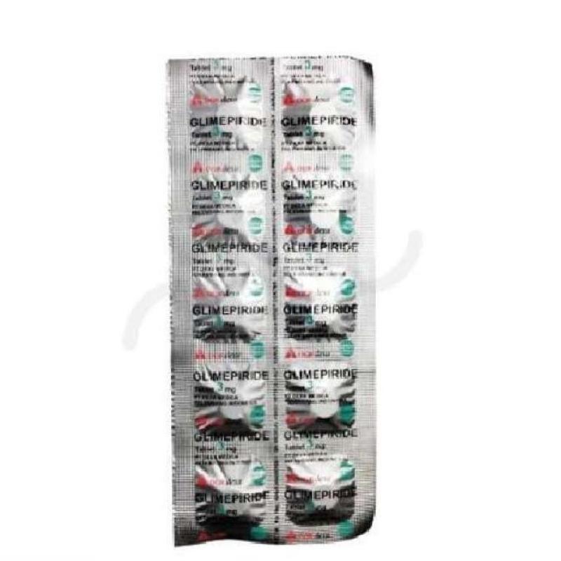 Jual GLIMEPIRIDE OGB DEXA MEDICA 3 MG STRIP 10 TABLET di Seller APOTEK ...