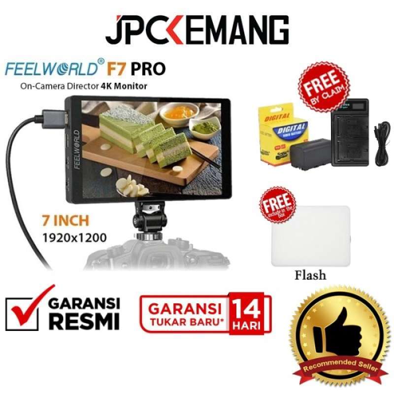 Jual Feelworld F7 Pro 7 Inch 3d Lut Monitor Feel World F7pro F 7 Pro Resmi Di Seller Haileyy ...