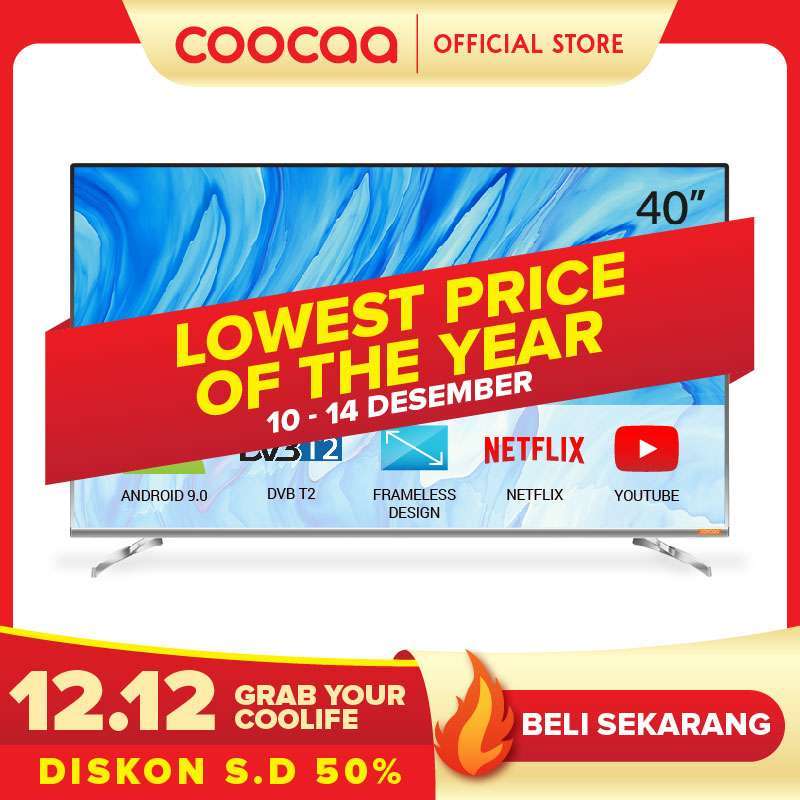 Jual COOCAA LED TV 40 inch Android Smart TV -Wifi - Full HD - Slim ...