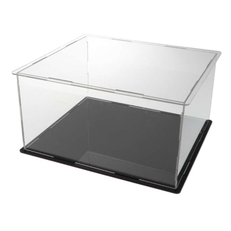 Promo 19x17x10cm Self-Assembly Clear Acrylic 3D Metal Model Display ...