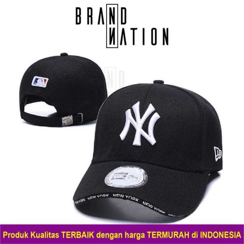Jual Topi Baseball NY New York BLACK WHITE STRIPPED YANKEES 9FORTY MLB ...