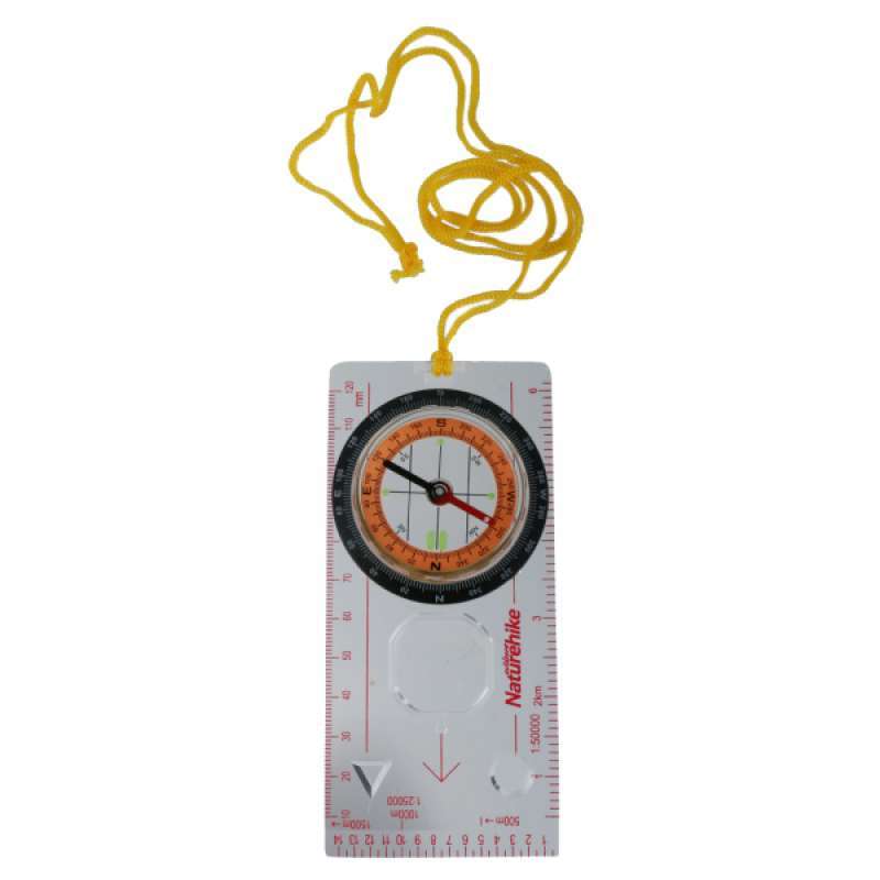 Promo Orienteering Baseplate Pocket Compass Map Ruler Scale Outdoor ...