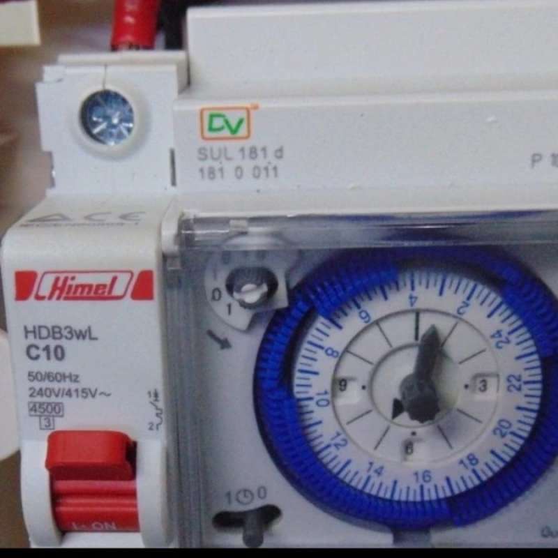 Jual Panel Timer Otomatis Lampu 24jam Timer Model Theben Sul181d Di