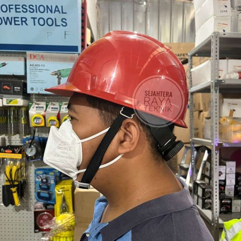 Jual Enzo Safety Helmet Fasttrack / Helm Proyek Putar Di Seller ...