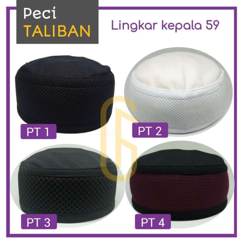 Jual Peci Kopiah Taliban | Ukuran Lingkar Kepala 59 Cm Di Seller Gerai ...