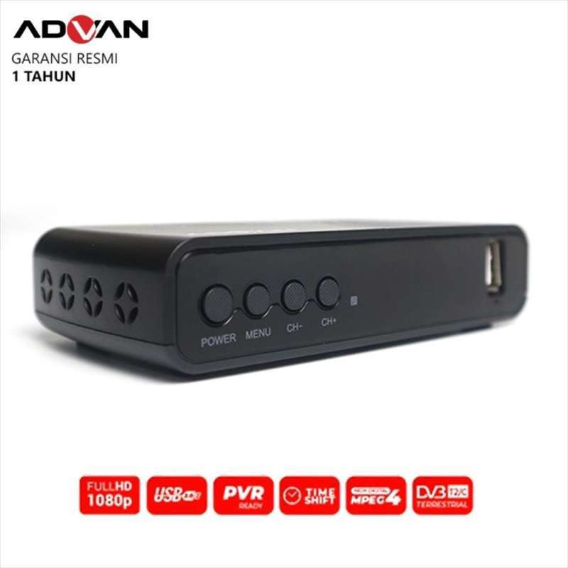 Jual Advan Set Top Box Pro Rtv St03 Full Hd Tv Digital Receiver Di ...