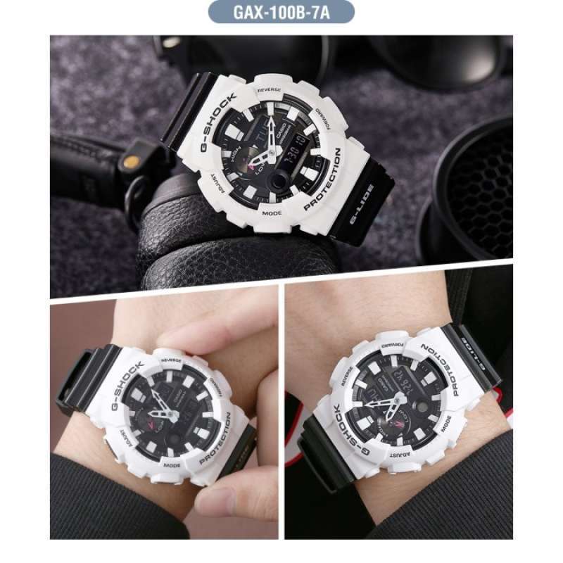 Jual Casio G-Shock Gax-100 Jam Tangan Pria Warna Hitam & Putih ...
