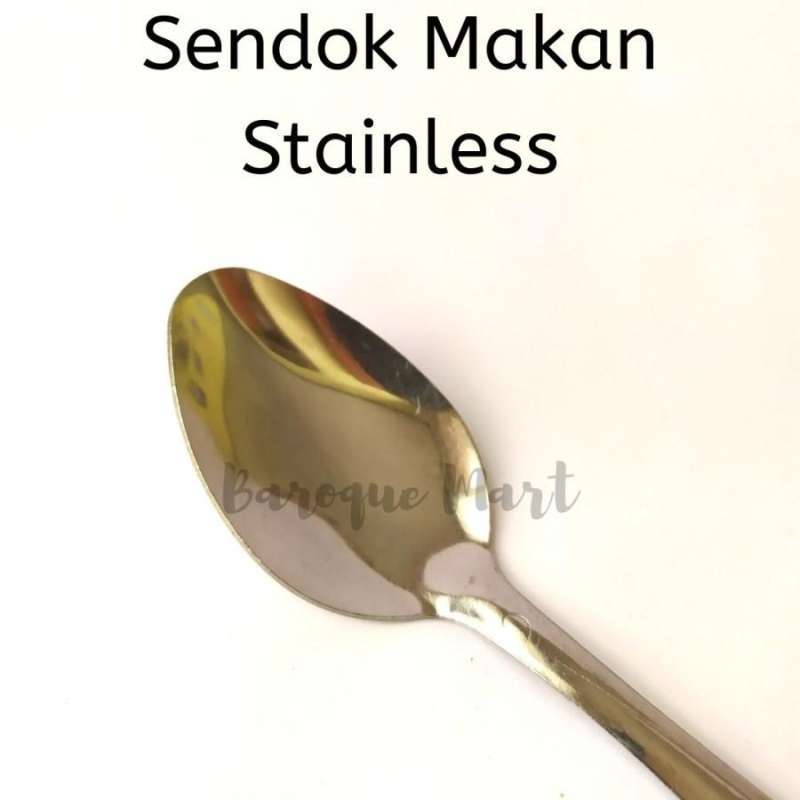 Jual Sendok Makan Stainless Steel Tebal Harga Murah Bagus Korea Terbaik ...