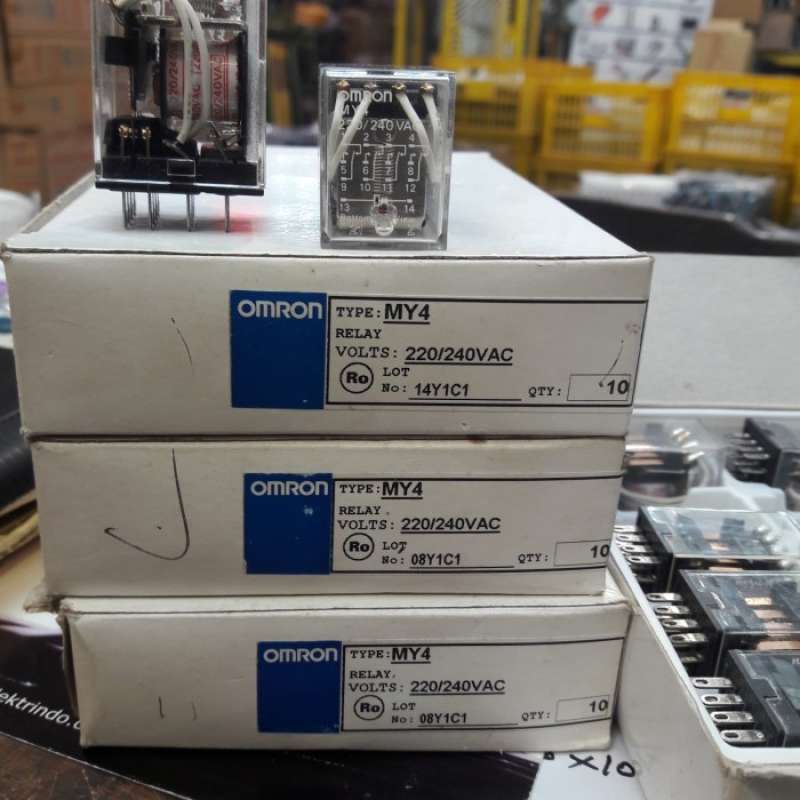 Promo Relay Omron My4 220Vac 14Pin Original Diskon 23% di Seller SENTRA ...