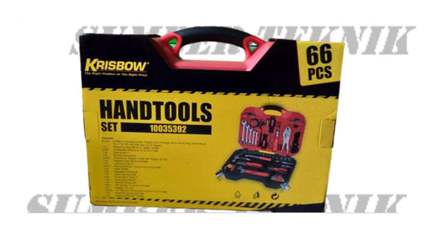 Jual ToolKit 66 Tool Kit Box Set ORIGINAL Krisbow Kotak Perkakas ...