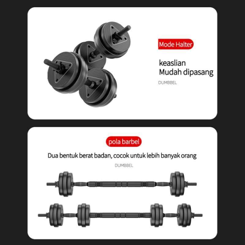 Jual Peralatan Fitness 2022 Baru Dumbbell Set Peralatan Fitness Barbel Set 10 Kg Harga Miring Di ...