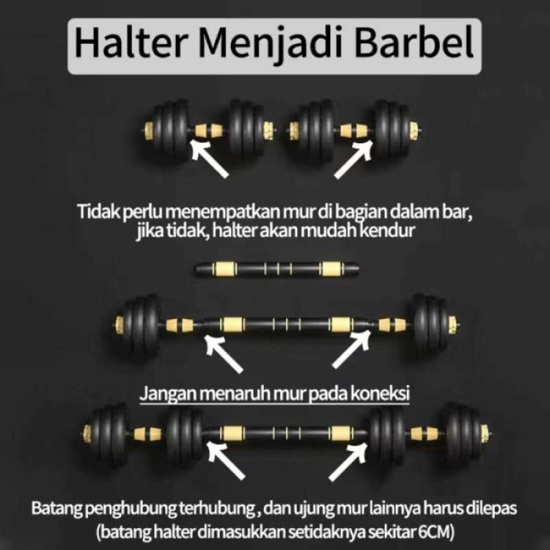 Jual Peralatan Fitness 2022 Baru Dumbbell Set Peralatan Fitness Barbel ...