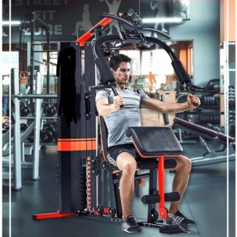 Jual ALAT FITNES LENGKAP HOME GYM FITNESS MULTI GYM PAKET FULL di ...