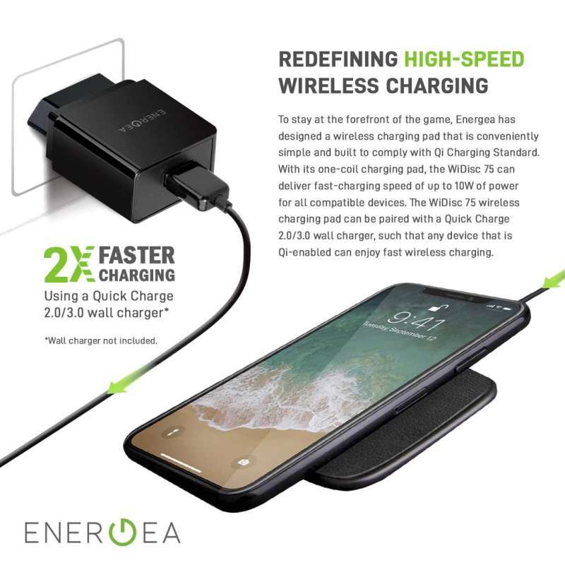 Jual Energea Widisc Slim Fast Wireless Charging Pad di Seller Energa ...