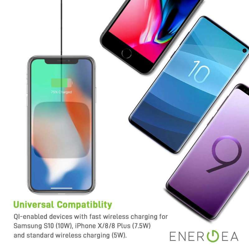 Jual Energea Widisc Slim Fast Wireless Charging Pad di Seller Energa ...