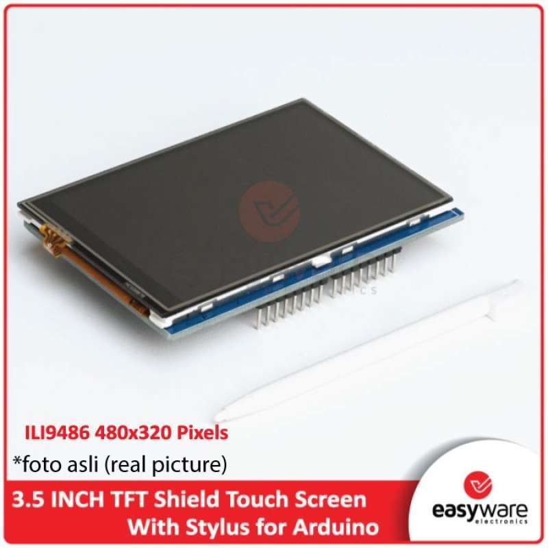 Jual Tft Lcd 35 Inch Shiled Touch Screen Ili9486 Display For Arduino 35 Di Seller Cordeliaa 