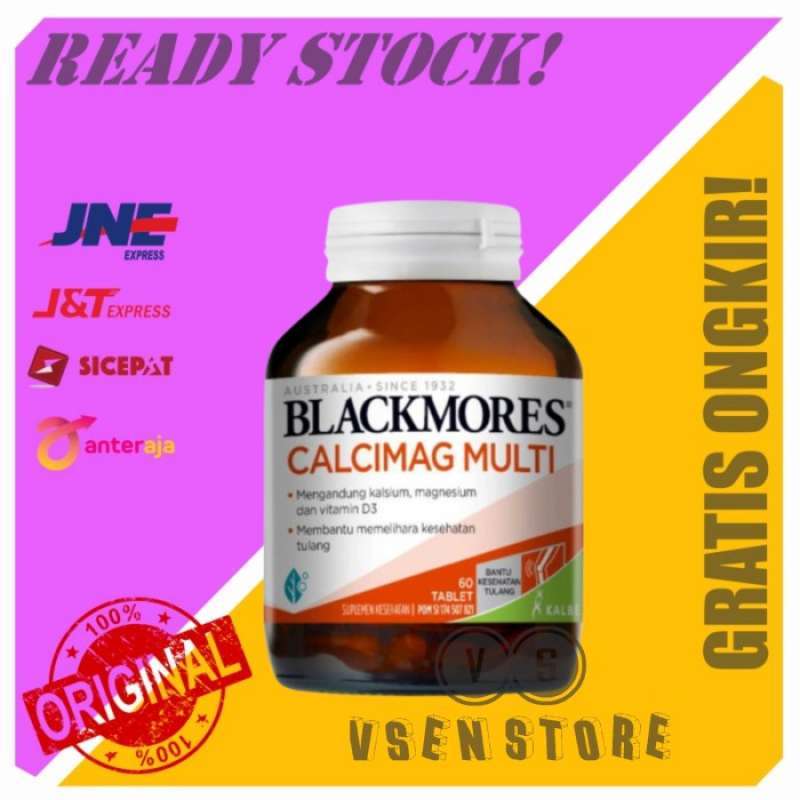 Jual Blackmores Calcimag Multi Calcium Magnesium & Vitamin D3 Isi 60 Tablet Di Seller Afifah ...
