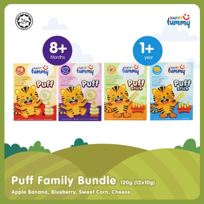Promo Happy Tummy Puff Family Bundling Package Diskon 33% di Seller ...