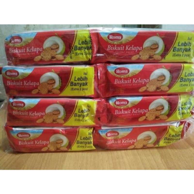 Jual Biskuit Roma Kelapa Kemasan Sachet (20 X 27 Gr) Di Seller Vivflo ...