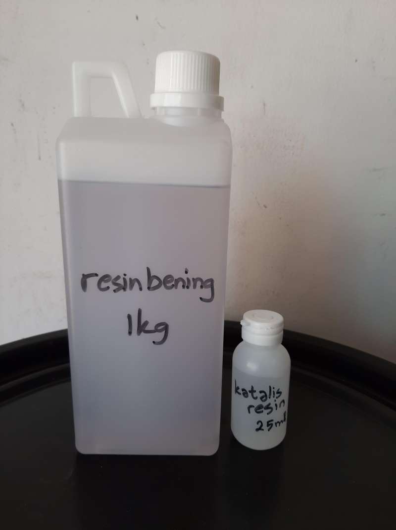 Jual Resin Bening 1kg Dan Katalis 25ml Di Seller Kimindo Makmur ...
