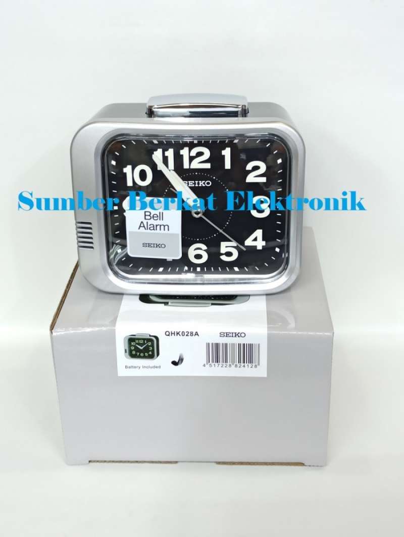 Jual Jam Meja / Jam Beker Seiko QHK028A Jam Weker Seiko QHK028 Original ...
