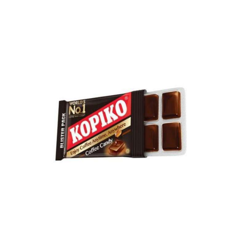 Jual Permen Kopiko blister pack coffee candy ( perpcs ) permen enak dan ...
