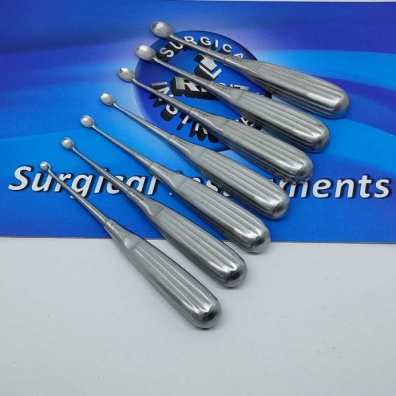 Volkmann Curette Sharp Bone Spoon Oblong Cup 7mm