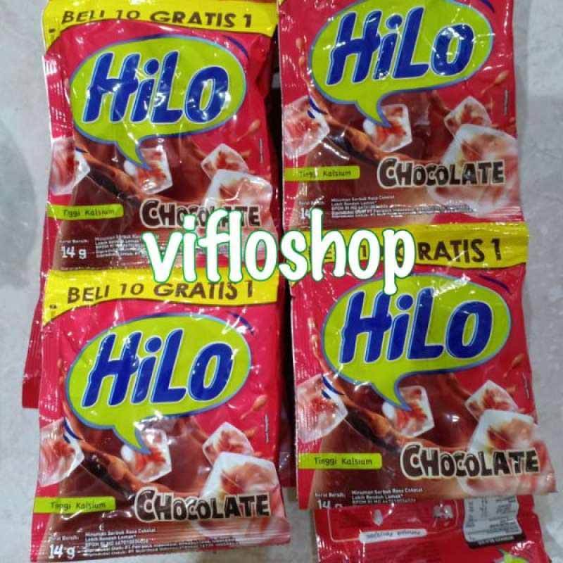 Jual Hilo Chocolate Renceng Minuman Cokelat [14 Gr/10's] Di Seller ...