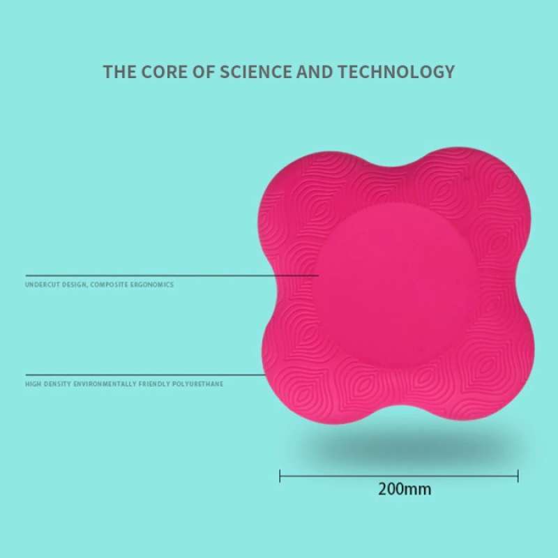 Promo Pad Kaki Tangan Yoga Gym Fitness Knee Wrist Hand Mat 2 PCS ...