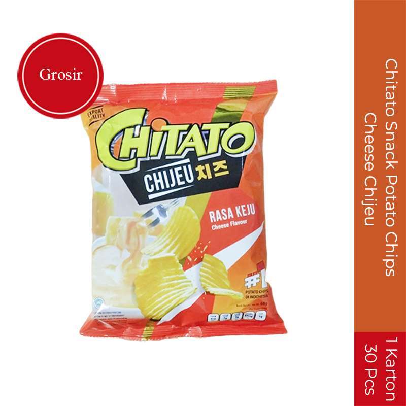 Jual Chitato Snack Potato Chips Cheese Edition Supreme 68g 1 karton di ...