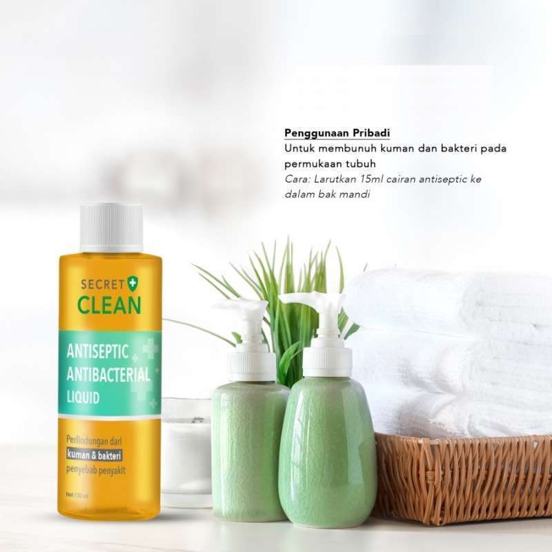 Jual Secret Clean Antiseptic Liquid 150ml Di Seller Suzuya Official ...