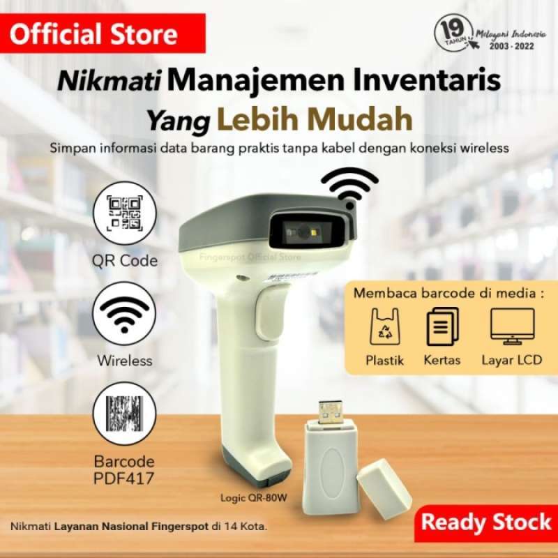 Jual Logic Qr-80W Barcode Scanner Wireless Qr 80 W Scan Otomatis Qr 80 ... Jual Logic Qr-80W Barcode Scanner Wireless Qr 80 W Scan Otomatis Qr 80 ...