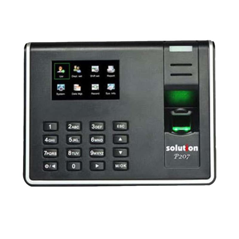 Jual Mesin Absensi Fingerprint Solution P207 Include Kabel USB di ...