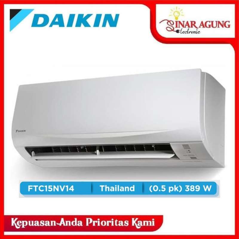 Promo (harga Promo) Ac Split Daikin Ftc15nv14 - Putih [1/2 Pk] Diskon 2% Di Seller Sinar Agung ...