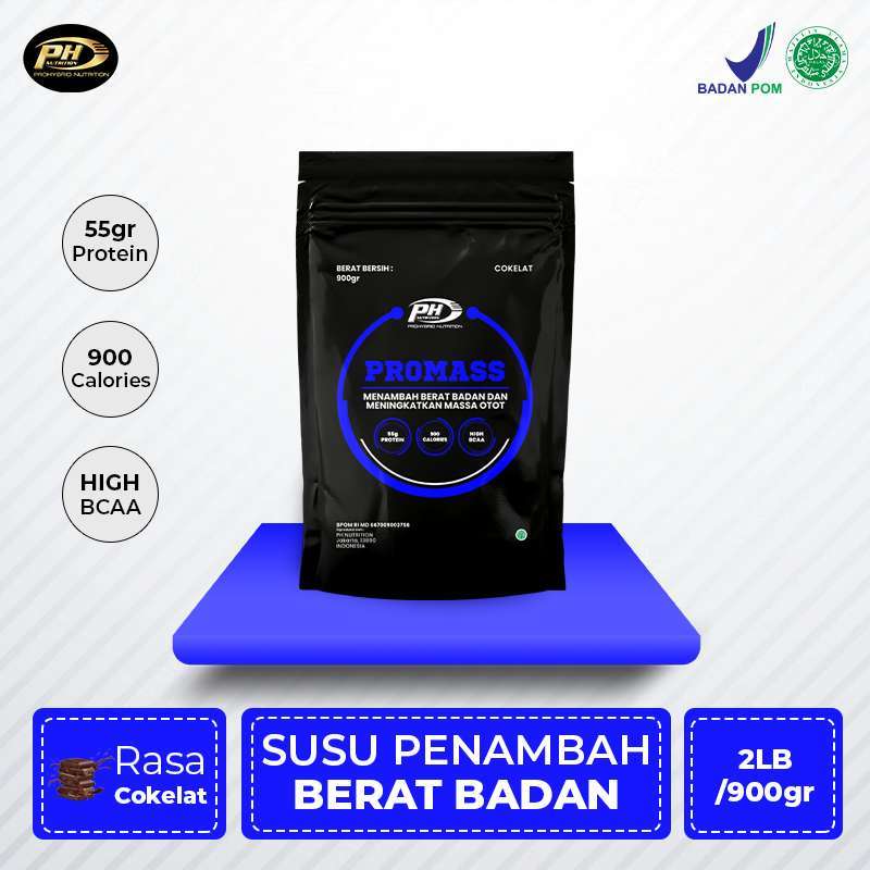 Jual Promass Gainer 2lb/900g - 55g Protein - 900kkal - Susu Penambah ...