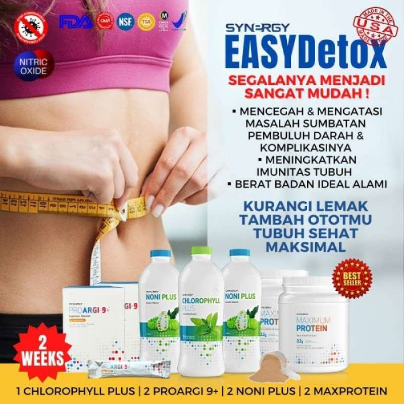 Jual Obat Diet Slimming [detox 2 Minggu] Herbal Untuk Detox Tubuh Di ...