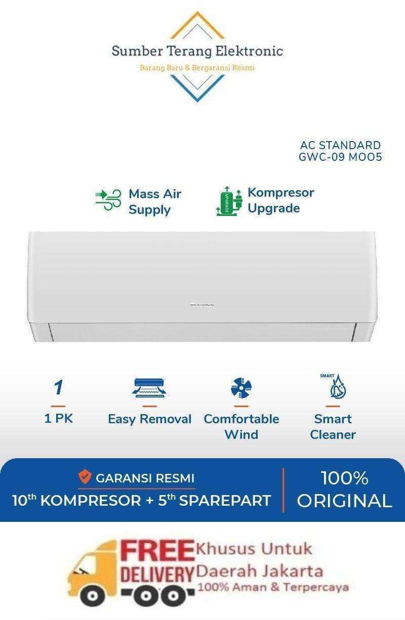 Jual AC Split R32 Gree GWC-09MOO5 1 PK Standard Series di Seller SUMBER ...