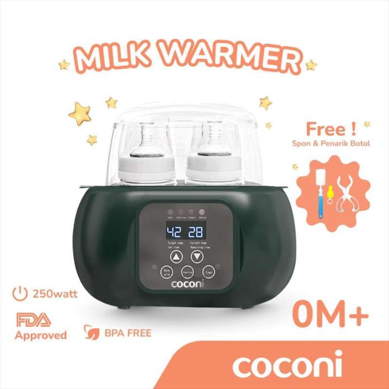 Jual Coconi Smart Twin Milk Warmer | Mesin Penghangat ASIP dan MPASI di ...