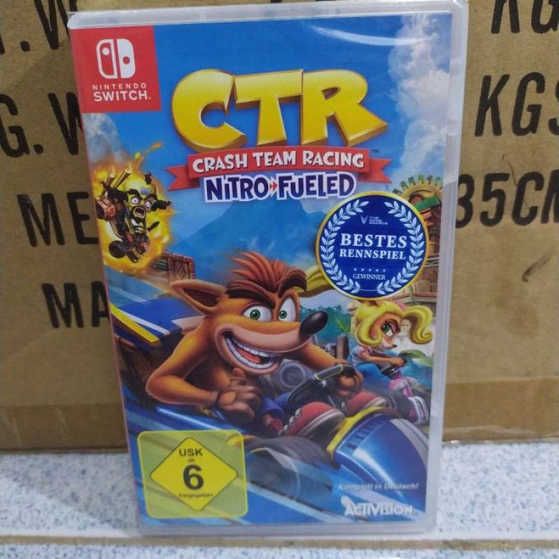 Jual NINTENDO SWITCH CTR CRASH TEAM RACING NITRO-FUELED di Seller Emma ...