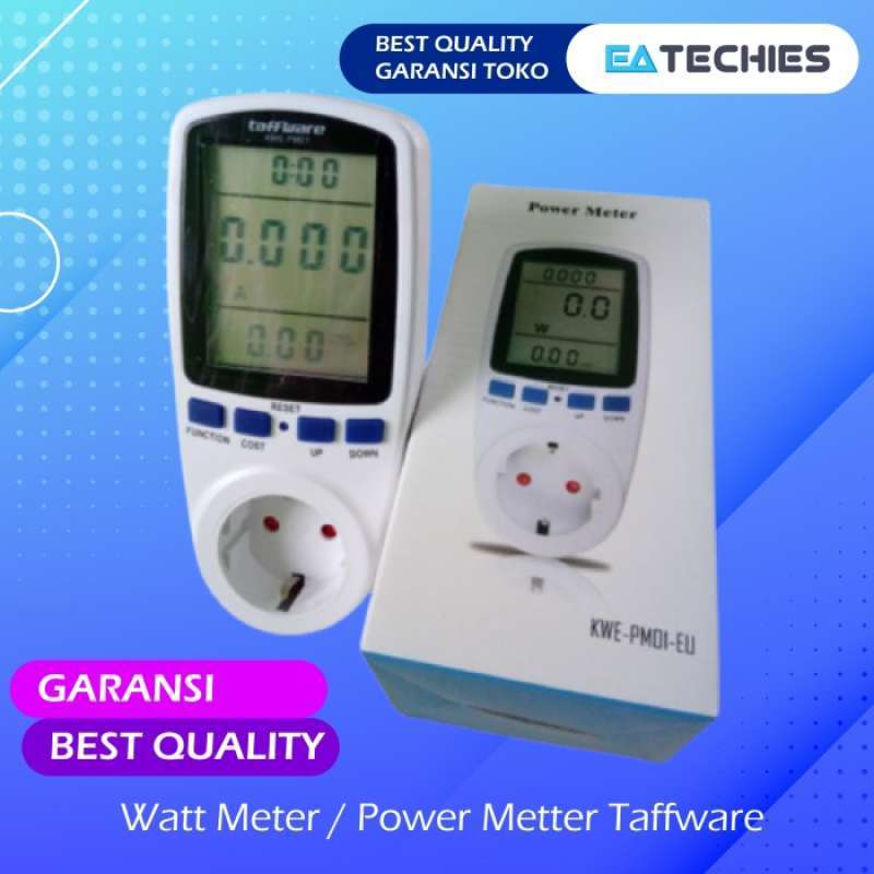 Jual Watt Meter Ac Kwh Voltmeter Pengukur Power Daya Listrik Ukur Biaya ...
