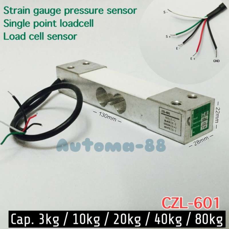 Promo LOADCELL 13CM X 2.8CM X 2.2CM LOAD CELL CAP 3KG 10KG 20KG 40KG 80KG Diskon 33% di Seller ...